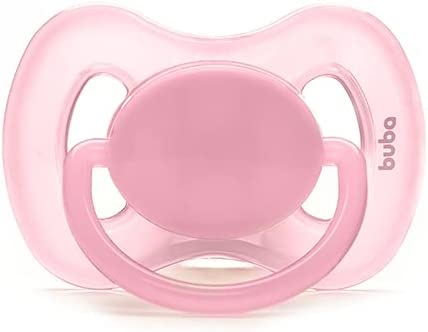Chupeta Comfort Buba 0-6m Bico Simetrico Lisa 12653/12654 - Lari Moon