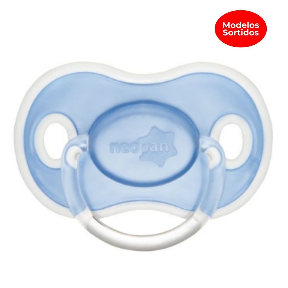 Chupeta Neopan Ortodontico 6m+ Laranja/Abelha 4865 - Lari Moon